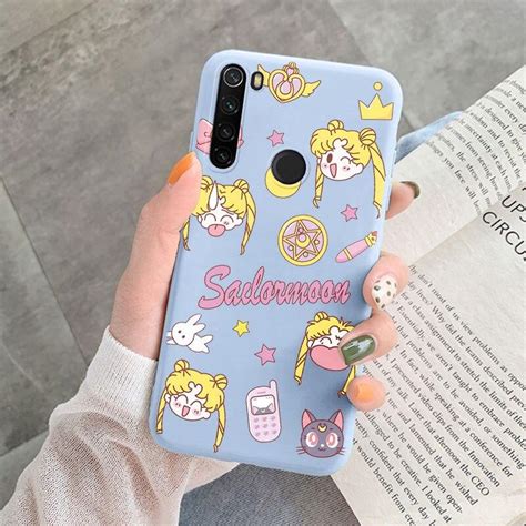 Buy Anime Sailor Moon For Xiaomi Redmi Note 8 8t Pro Phone Case Cute