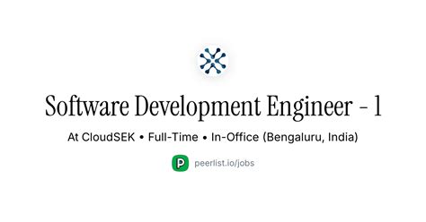 Software Development Engineer 1 At Cloudsek