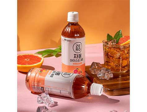 맥널티 제로 아이스티 자몽