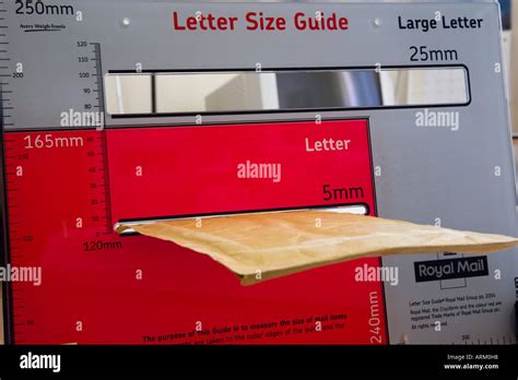 Standard Letter Envelope Size