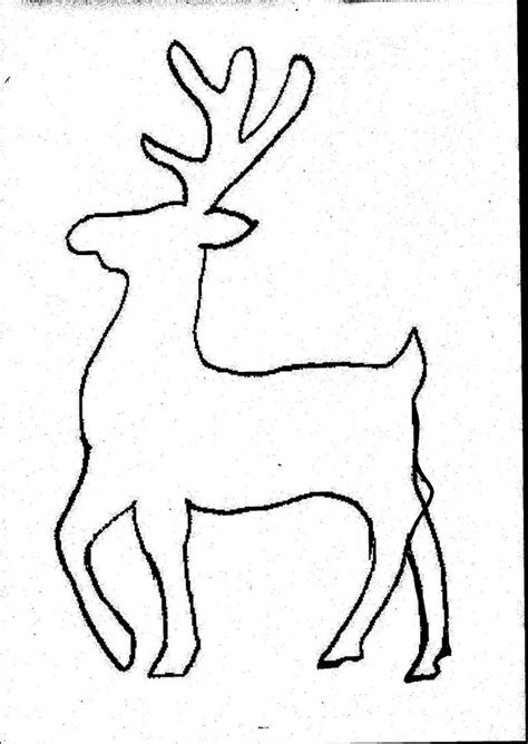 Олени на зимнем окне смотрятся чудесно Олень Трафарет листа Рисунки