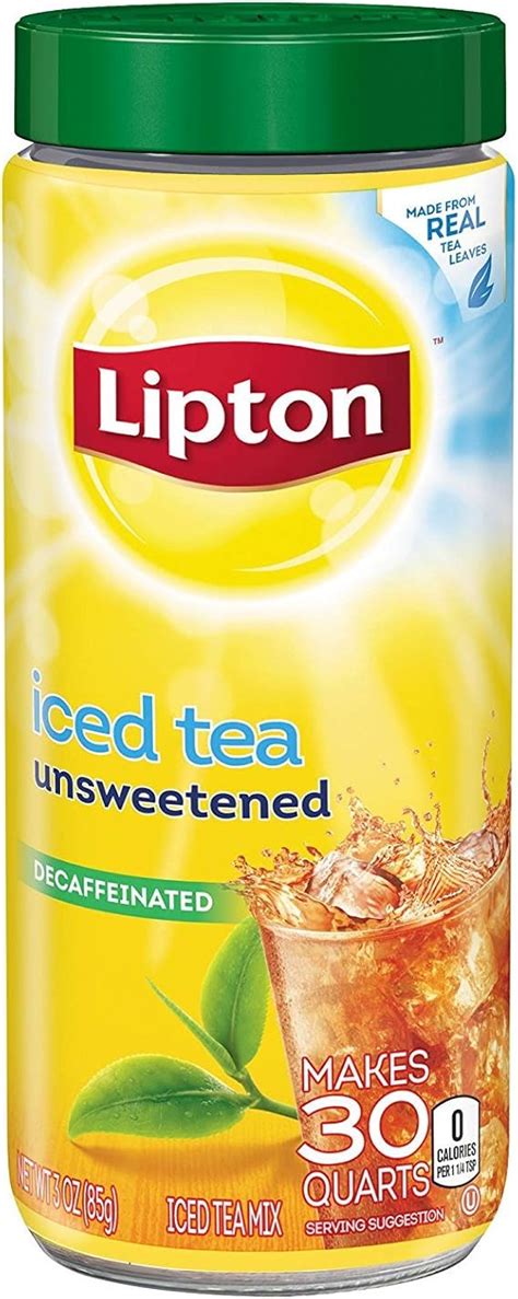 Lipton Iced Tea Decaffeinated At Jessica Fischer Blog