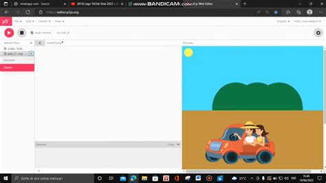 program animasi p5 js web editor tugas grafkom youtube