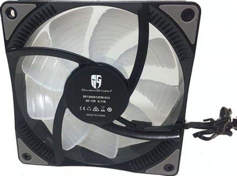 DeepCool GamerStorm 120mm Fan, DC 12 Voltage, 0.17A Current, Hydro ...