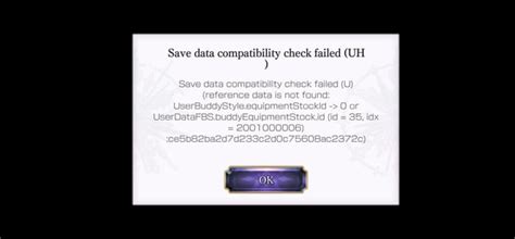 Game Save Data Compatability Checked Failed Help Ranotheredenglobal