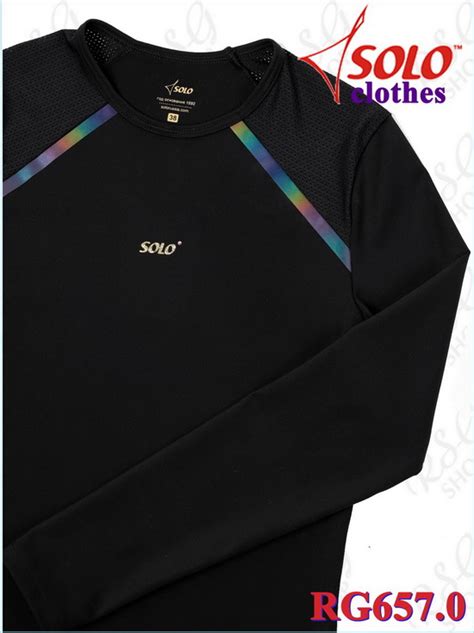 Long Sleeve T Shirt Solo Mod Impuls S 34 134 140 Col Black Art Rg6570 34 T Shirtstops