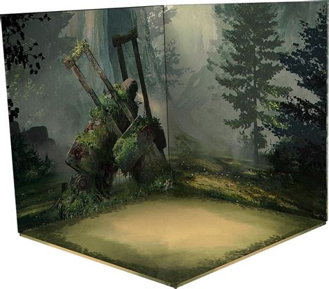 Shamjina 1 12 Backdrop Storage Organizer Stand Vehicle Model Showcase For Action