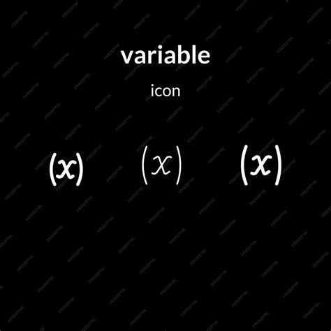 Premium Vector Dynamic Variable Icon