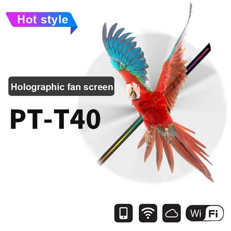 2023 40cm 3D Holographic Display Projector Fan Laser Immersive Space