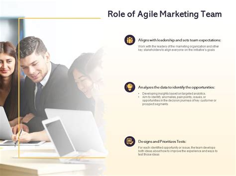 Role Of Agile Marketing Team Ppt Powerpoint Presentation Topics Presentation Graphics