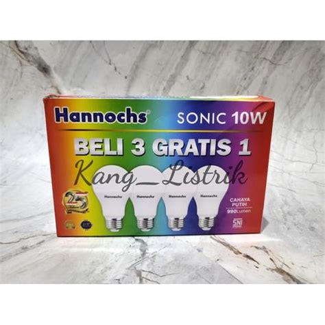 Jual Lampu Led Paket Hannochs Sonic Watt Beli Gratis Kab Karawang Kang Listrik