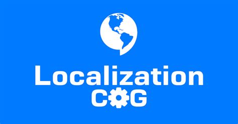 Localization Cog 유틸리티 도구 Unity Asset Store