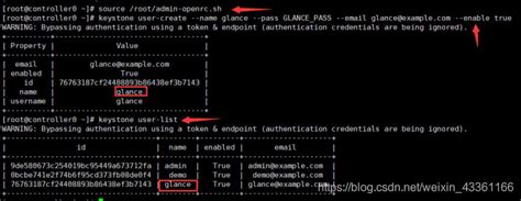组件安装——glance安装配置 完成glance基本组件代码 csdn博客