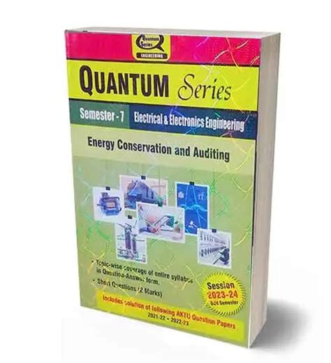 Quantum Series B Tech Semester 7 Electrical And Electronics Engineering Energy Conservation And
