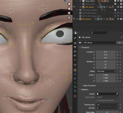 Im Having Issues To Manage Keyframes Of Character Rig And Blendshape