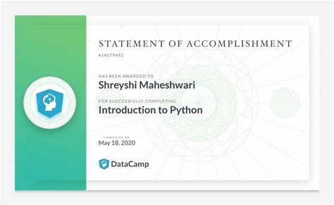 Shreyshi Maheshwari On Linkedin Datacamp Weekendlearning