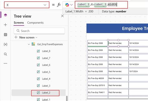 create a horizontal scrollable gallery in power apps