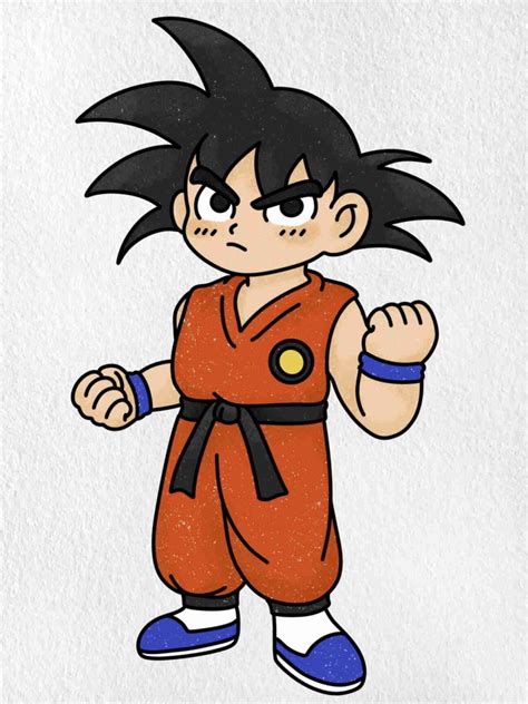 How To Draw Goku Black Step By Step Easy