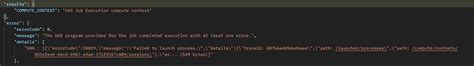 Solved How Do I Submit Job Execution With Postman Sas Support