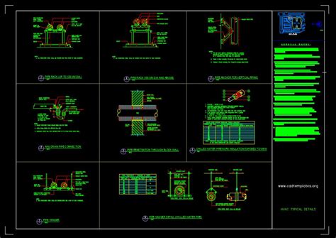 Hvac As Built Layout Plan Details Free Autocad Dwg Cad Templates Hot Sex Picture