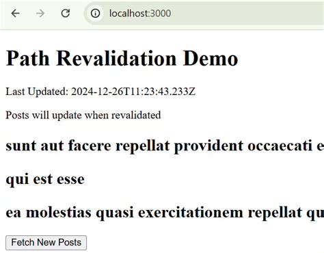 next js incremental static regeneration
