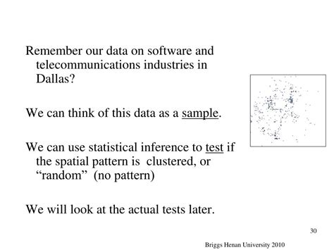 Ppt Inferential Spatial Statistics Introduction To Concepts Powerpoint Presentation Id393279