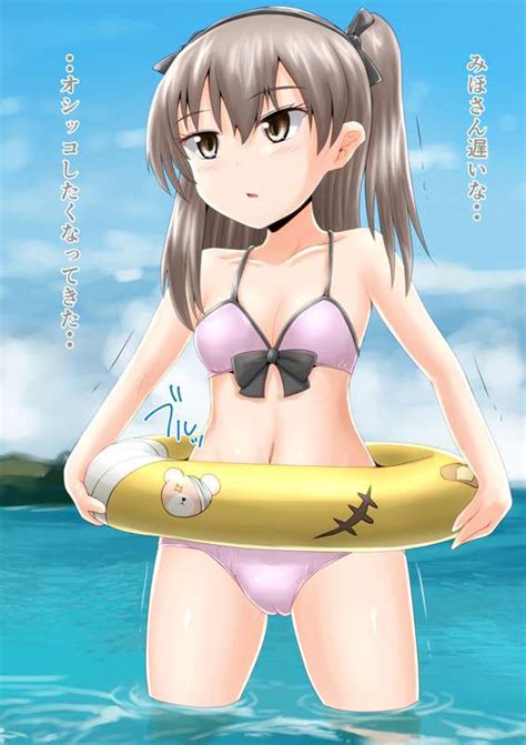 Rule 34 Bikini Bikini Bottom Bikini Top Floatie Girls Und Panzer