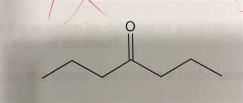 Solved 4 Heptanone Structure Shown Below Would Show Two