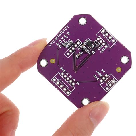 1pcs Magnetic Encoder Mt6701 Magnetic Induction Angle Measurement