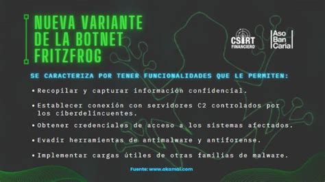 botnet fritzfrog ciberseguridad csirt financiero