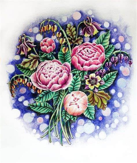 Раскраски💖Ханна Карлсон💖Мария Тролле💖 | Floral art, Color inspiration ...