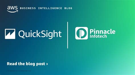 Amazon Quicksight Aws Business Intelligence Blog