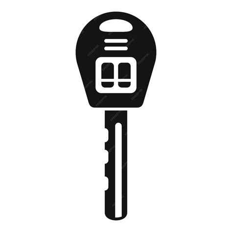 Premium Vector Code Smart Key Icon Simple Vector Control Security