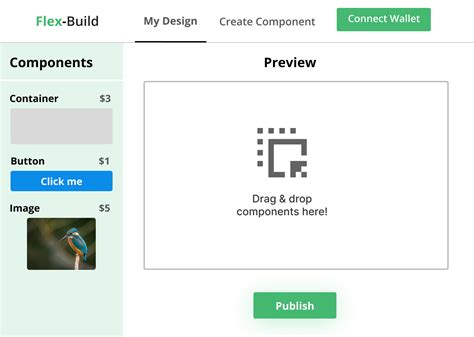 FlexBuild Drag Drop Components Figma