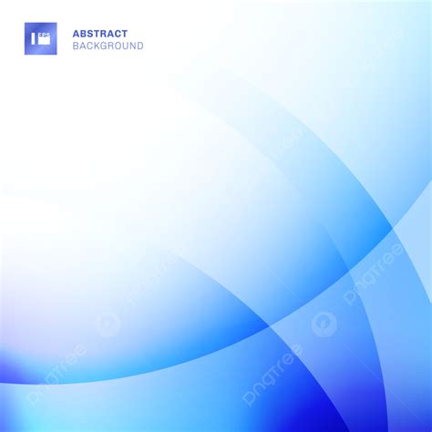 Abstract Blue Gradients Color Overlapping Circles Background Business Poster Graphic