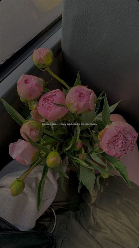 Красивый букет розовых цветов