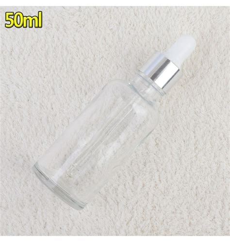투명 유리 스포이드 공병 오일 드롭퍼 50ml 화장품 에센스 아로마 드로퍼 앰플 세럼 여행용 소분 용기 디퓨 티몬