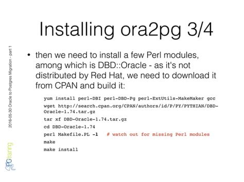 Oracle To Postgres Migration Part 1 Ppt