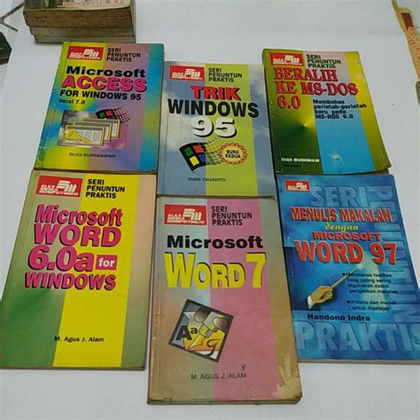 Jual Harga 1an Judul Ada Dideskripsi Microsoft Word 60 For Windowsmicrosoft Word 7microsoft