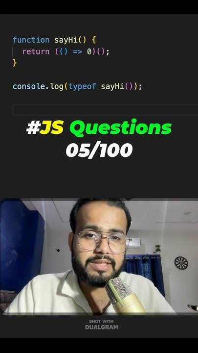 🤔 Javascriptinterviewquestions Javascripttutorial Javascript