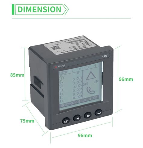 Acrel AMC300L 4E3 AC Multicircuit Wireless Intelligent Power Collection And Monitoring Device