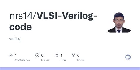 Github Nrs14vlsi Verilog Code Verilog