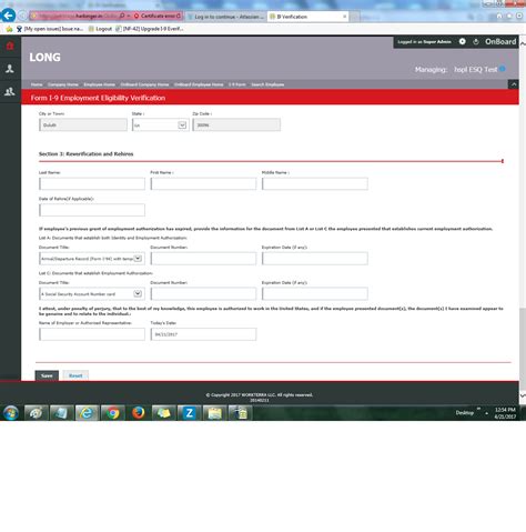 Nf 1088 I9 Form In Section 3 In Document Title Drop Downs