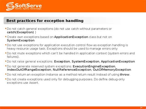 Exception Handling In NET Framework