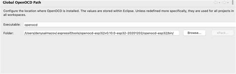 Esp32 Jtag Debugging Defaults Can Not Work Iep 400 · Issue 241 · Espressif Idf Eclipse Plugin