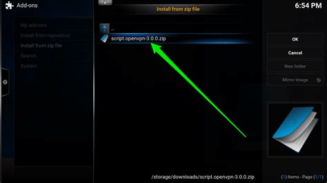 set up openvpn on openelec 6 kodi ipvanish