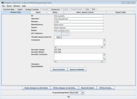 Using Sprog And Decoderpro3 To Program A Dcc Chip Part 1 Greslets Blog Rmweb
