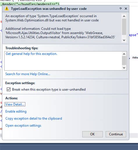 C System Typeloadexception While Running Vs Code Stack Overflow