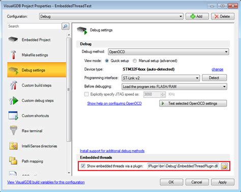 Debugging Embedded Threads With Visualgdb Visualgdb Tutorials