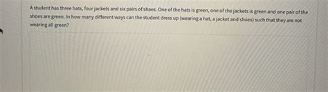 Solved How Many Distinct Permutations Are There Of The Word